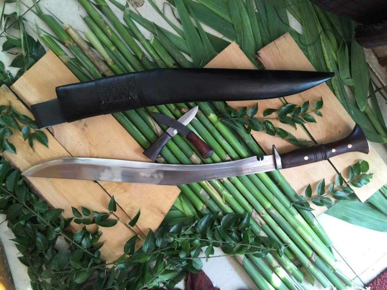 21" Sirupate Jungle Khukuri - Kukri Smith - Genuine Khukuri Maker