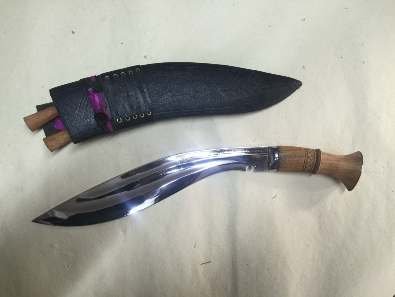 2 Fuller Shining Khukuri - Kukri Smith - Genuine Khukuri Maker